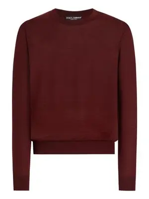 Dolce & Gabbana Wool Pullover - Purple