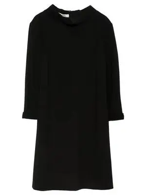 Dorothee Schumacher Trim-detail Mini Dress - Black