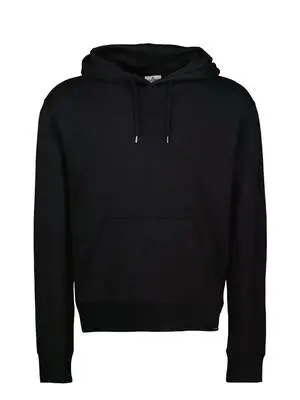 COURREGES Embroidered-logo Hoodie - Black