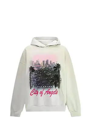 Balenciaga Los Angeles Cityscape Hoodie - White