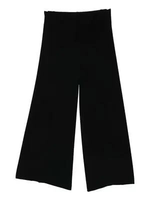 Alice + Olivia Wide-leg Trousers - Black