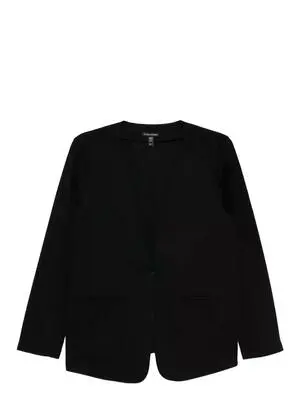 Eileen Fisher V-neck Blazer - Black