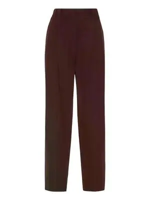 Brunello Cucinelli Pleated Trousers - Red