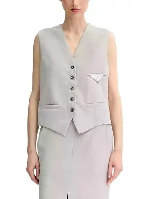 Day Birger Et Mikkelsen Button-fastening Vest - Grey