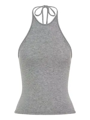 CHRISTOPHER ESBER Halterneck Cashmere Knit Top