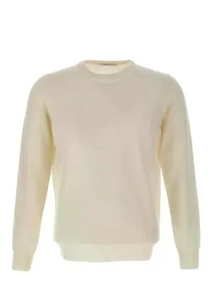 KANGRA Ribbed-trim Cashmere Sweater - Neutrals