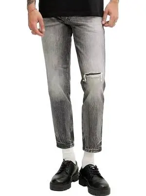 Hugo Distressed-effect Jeans - Grey