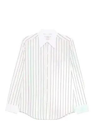 FURSAC Striped Shirt - White