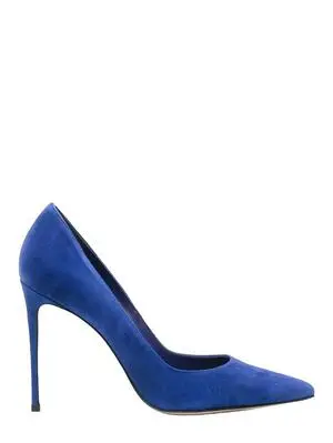 LE SILLA 100mm Suede Pointed Toe Pumps