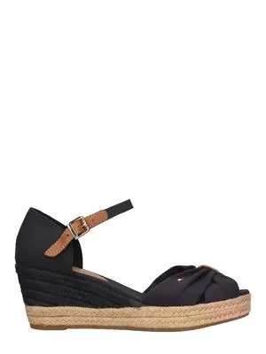 Tommy Hilfiger Opened-toe Espadrille Wedges - Blue