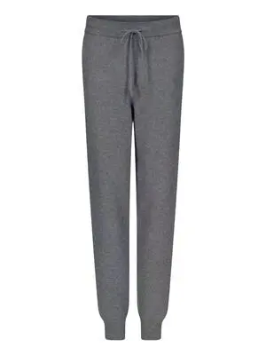 Loulou De Saison Elastic-cuffed Cashmere Trousers - Grey