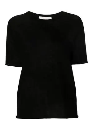 LISA YANG Ari Cashmere T-shirt - Black