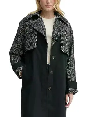 Ba&sh Dinara Trench Coat - Black