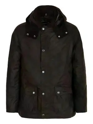 Barbour Beaufort Cotton Hooded Coat - Brown