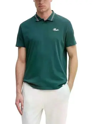 BALR. Logo-embroidered Polo Shirt Green