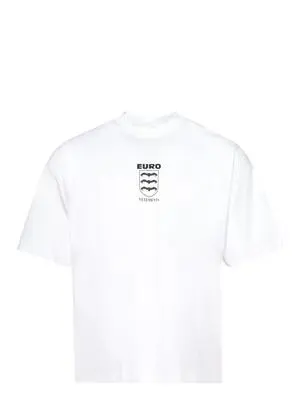 Vetements Graphic-logo T-shirt - White