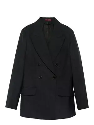 Gucci Notched-lapels Blazer - Grey