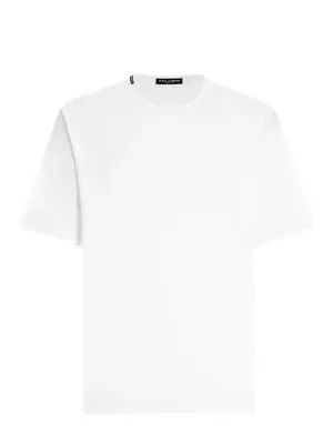 Dolce & Gabbana Logo-tab T-shirt - White