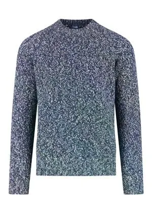 DRUMOHR Speckled Wool Sweater - Blue