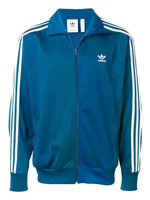 Adidas Zipped Sweat Jacket - Blue
