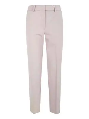 Seventy Pocket-logo Detail Trousers - Pink