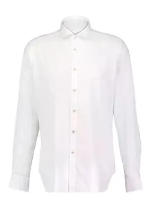 Boglioli Long-sleeve Button-fastening Shirt - 0101 White