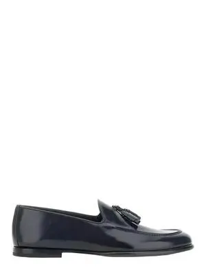 Neil Barrett Tassel Leather Loafers - Blue
