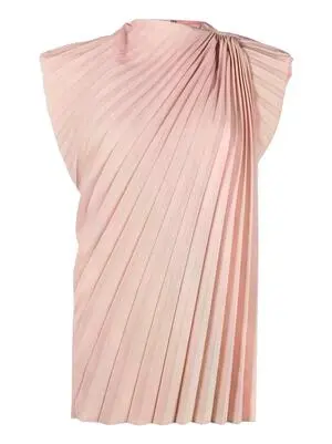 Colville Cerith Pleated Top - Pink