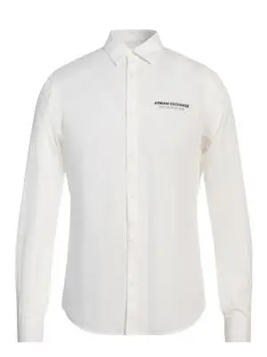 Armani Exchange Shirt Size Cotton - White