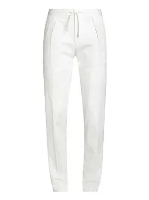 Incotex Cotton-blend Straight-leg Pants - White