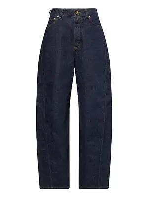 Givenchy High-rise Cocoon Leg Jeans - Dark Blue