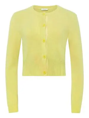 JW Anderson Embroidered Cardigan - Yellow