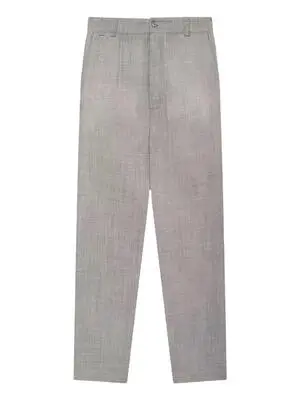 THE ELDER STATESMAN Pashmina Norm Trousers - Grey