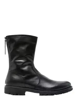 HENDERSON BARACCO Zip-fastening Leather Boots - Black