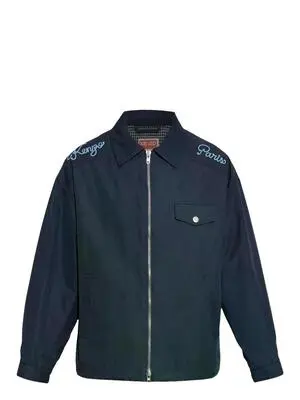 Kenzo Embroidered Jacket - Blue