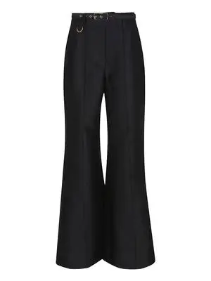 Zimmermann Hypnotic Flare Trousers - Black