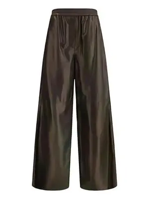 GIORGIO ARMANI Elasticated Wide-Leg Trousers