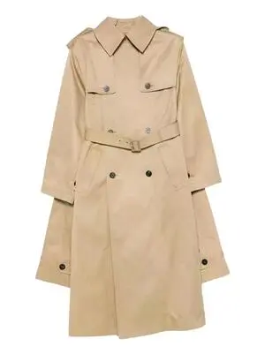 Jean Paul Gaultier Double-breasted Belted Trench Coat - Neutrals