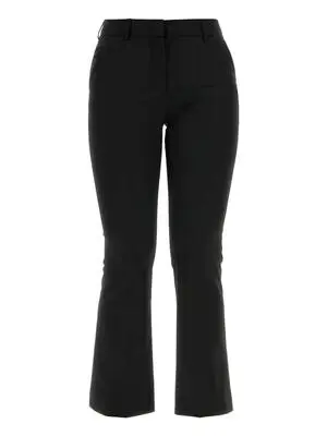 PT TORINO Slim-fit Cropped Trousers - Black