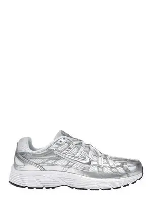 NIKE P6000 Metallic Silver Sneakers