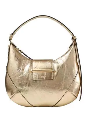 JIMMY CHOO Small Bar Hobo Bag - Gold