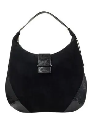 JIMMY CHOO Large Bar Hobo Bag - Black
