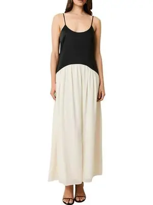 Solid & Striped The Talulla Sleeveless Maxi Dress - Noir/brule
