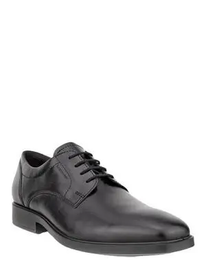 Ecco Metropole Milan Waterproof Derby - Black
