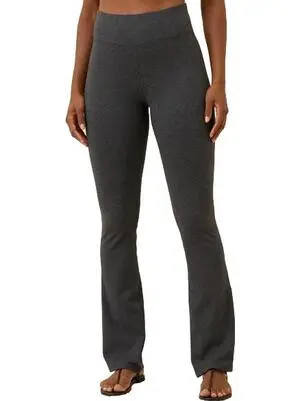 PACT On The Go-to Bootcut Legging Charcoal Heather