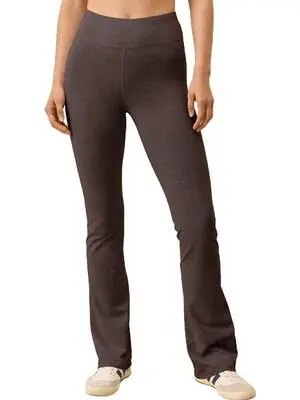 PACT On The Go-to Bootcut Legging Chocolate Heather