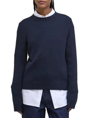BARBOUR Woodhouse Wool & Cashmere Crewneck Sweater