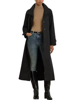 Ralph Lauren Cotton-blend Coat - Black