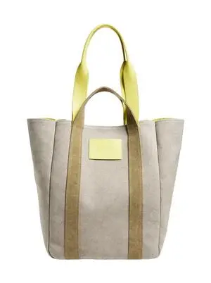 JW Anderson Cotton Canvas Tote - Beige 132