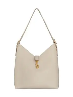 Rebecca Minkoff Mini Megan Leather Hobo Bag - Stone